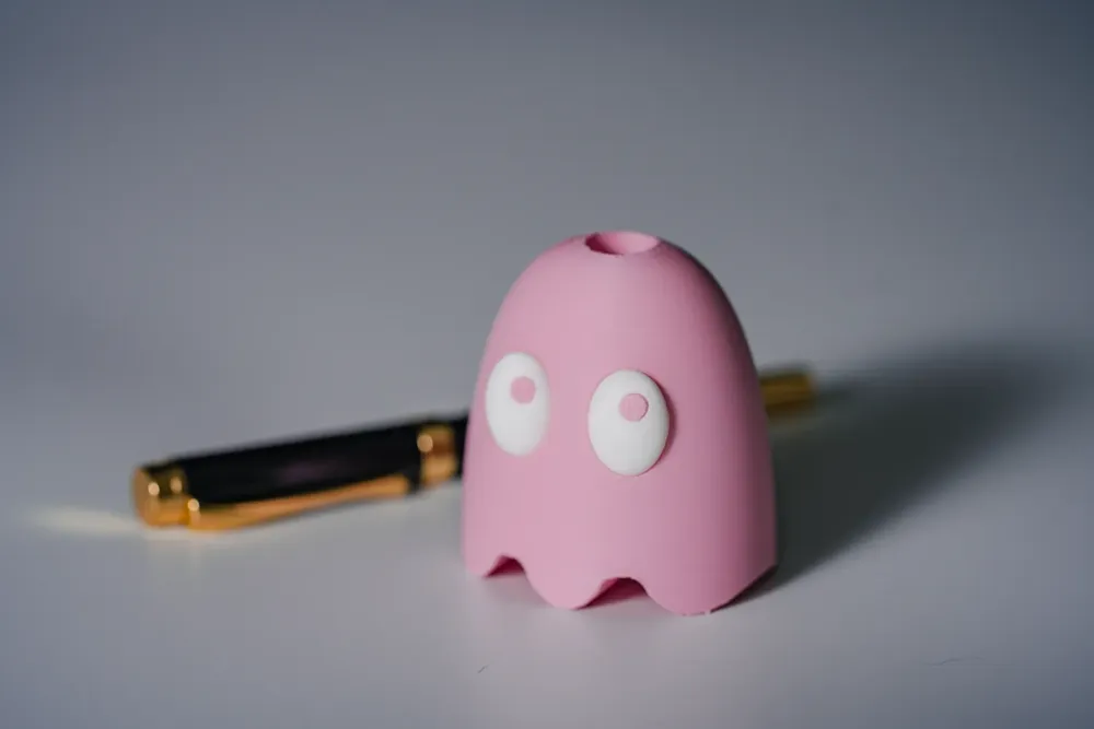 Pac-Man Ghost Pen Holder by AtamiSquare MakerWorld: Download Free 3D Models