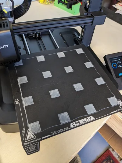 Official Ender 3 V3 SE Bed level test Remixed by Odei MakerWorld ...