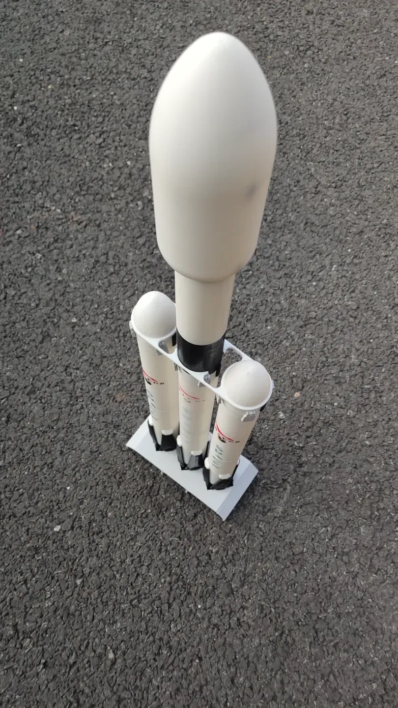 SpaceX Falcon Heavy Rocket - Falcon 9 upgraded to Heavy by CuriousAnt MakerWorld: Download Free ...