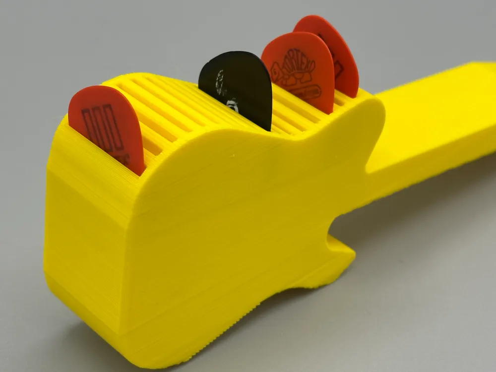 Telecaster Guitar Pick Holder by Ludwig Prints - MakerWorld