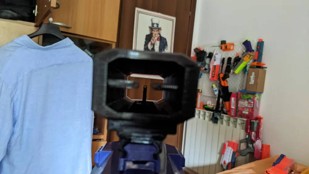 Sighted Nerf Scope by quantix8 MakerWorld: Download Free 3D Models