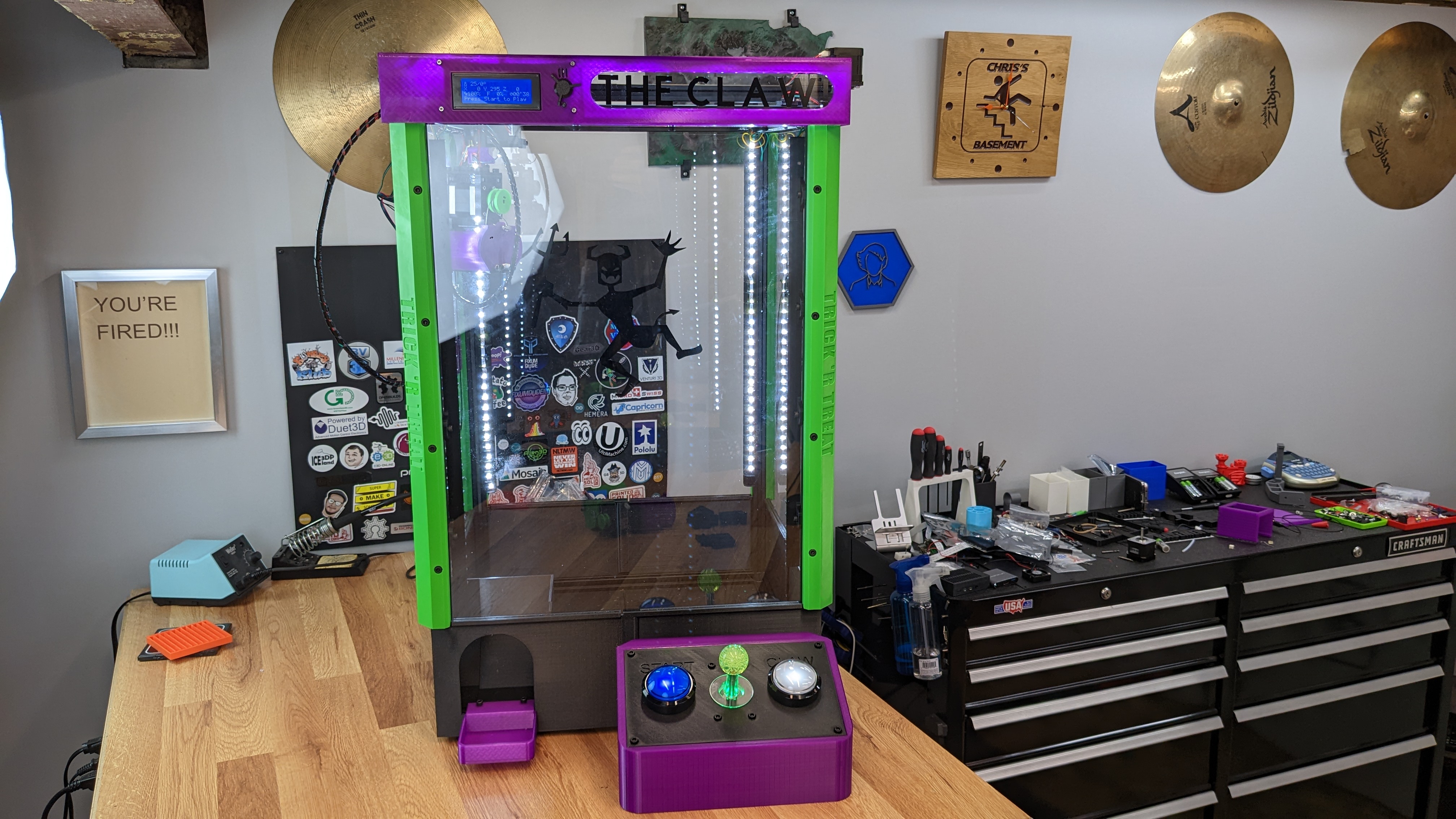 Candy Claw Machine - Chris's Basement by FusionWave MakerWorld ...
