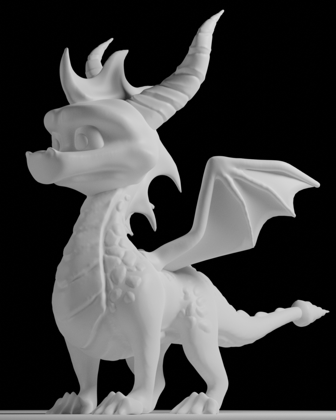 Spyro the Dragon Sculpt by zygoonix - MakerWorld