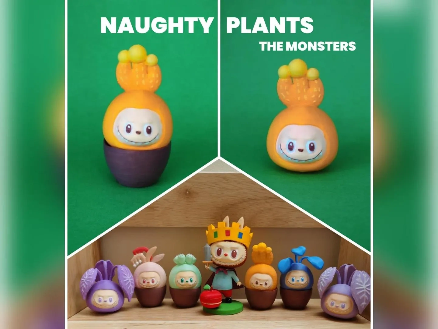 POPMART Labubu Potted Plant Series - Cactus by NutMakerWorld: Download ...
