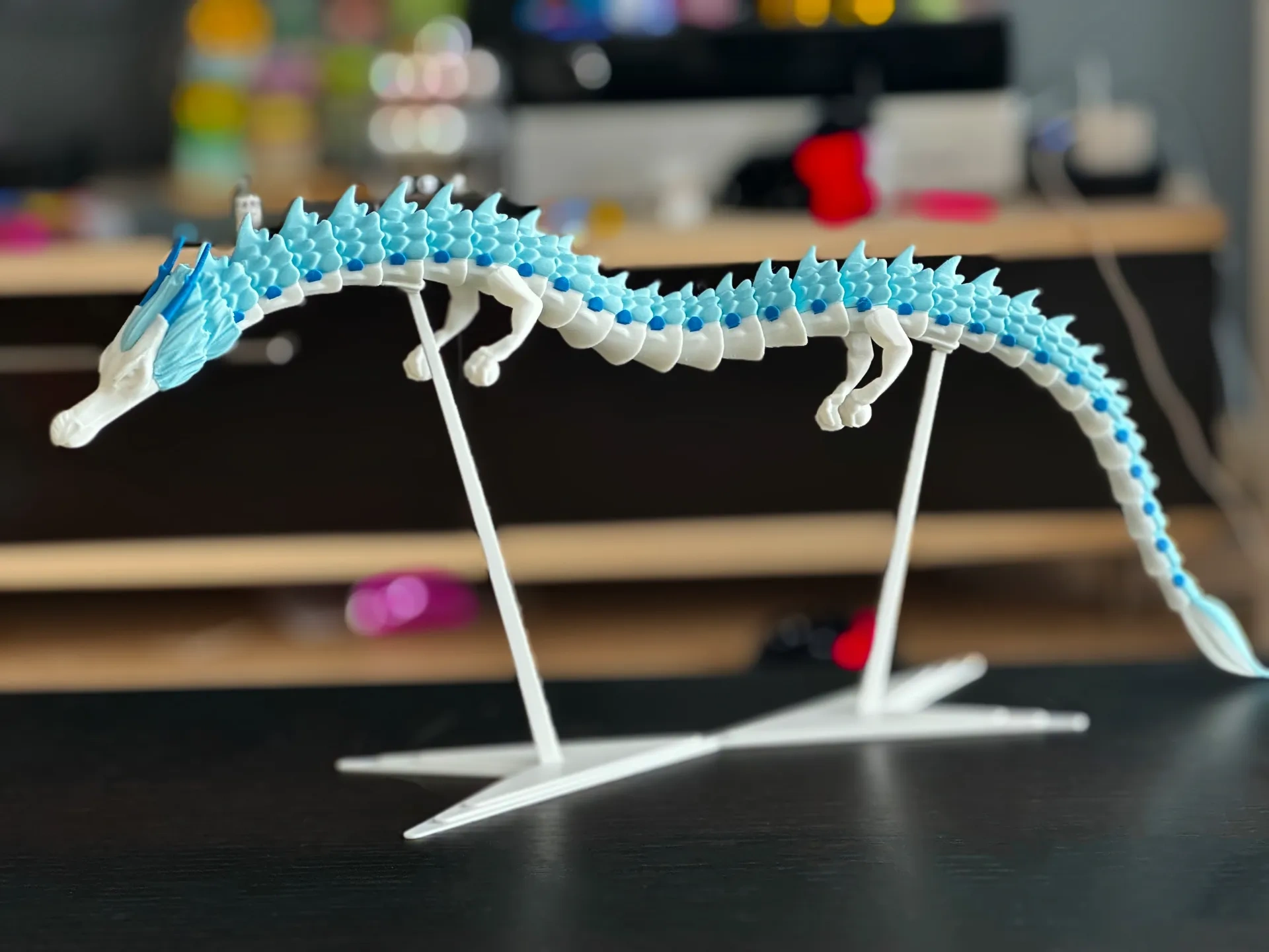 Soporte para Ao Bing, el Dragón Azure por WiSeGearDad - MakerWorld