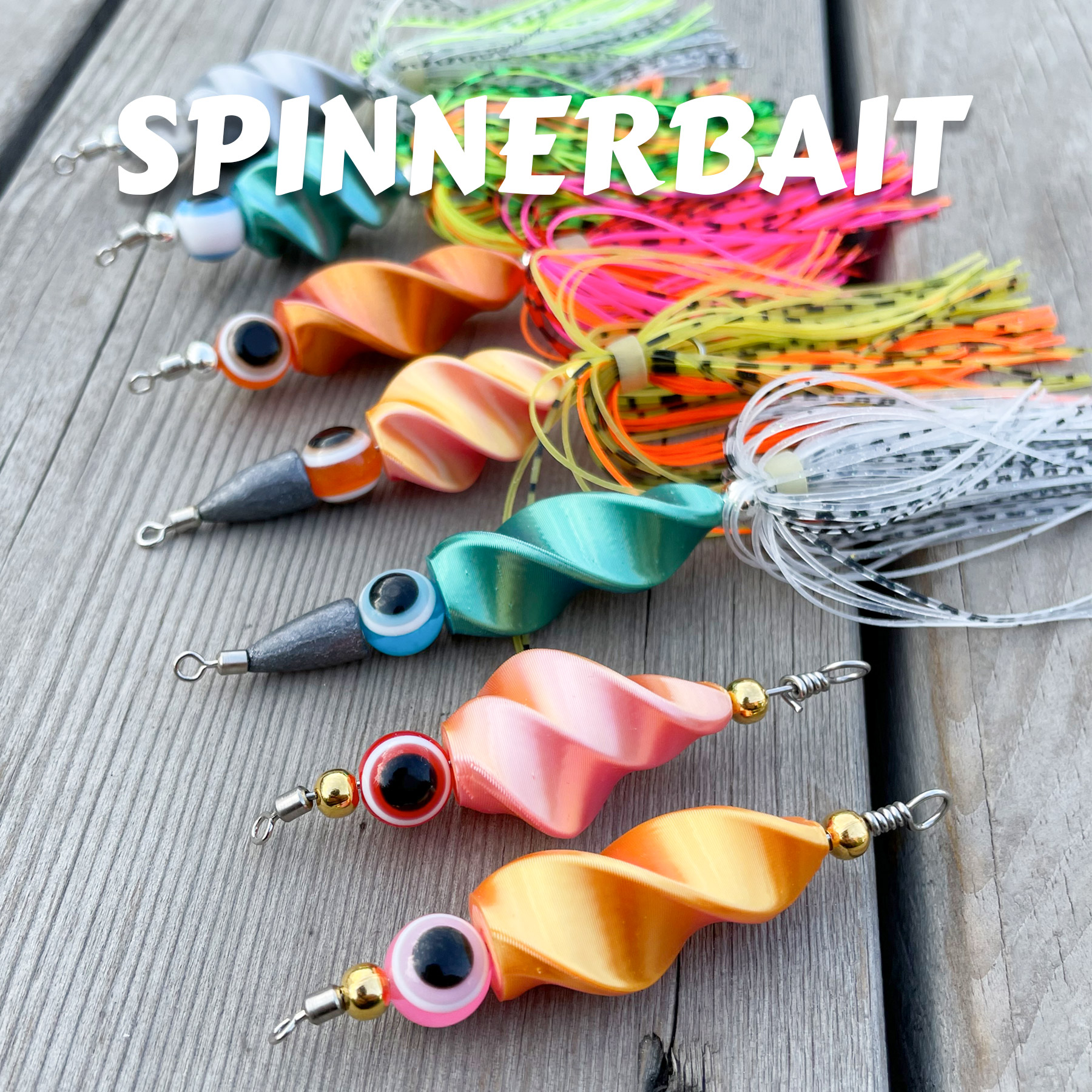 Fishing Lure Spinner Making Kit Bass Lures Trout Lures Fisher Angler by ...