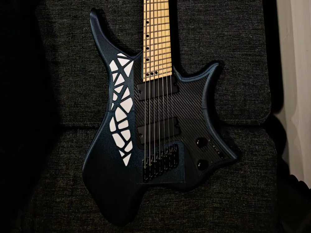 7 string electric guitar. Inspired by Strandberg by tuukka.kovanen ...