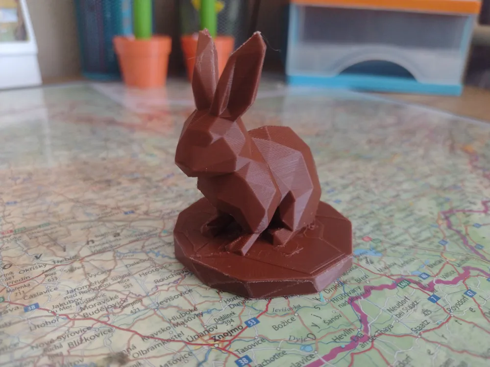 low poly rabbit by glintX - MakerWorld