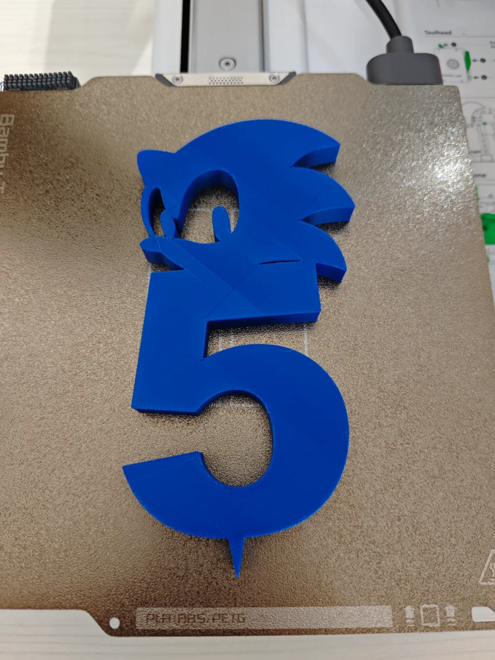 Number 5 Sonic by Ivar - MakerWorld