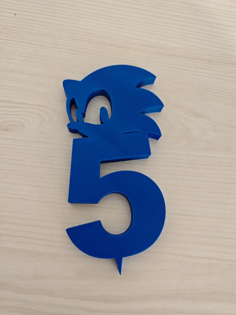 Number 5 Sonic by Ivar - MakerWorld