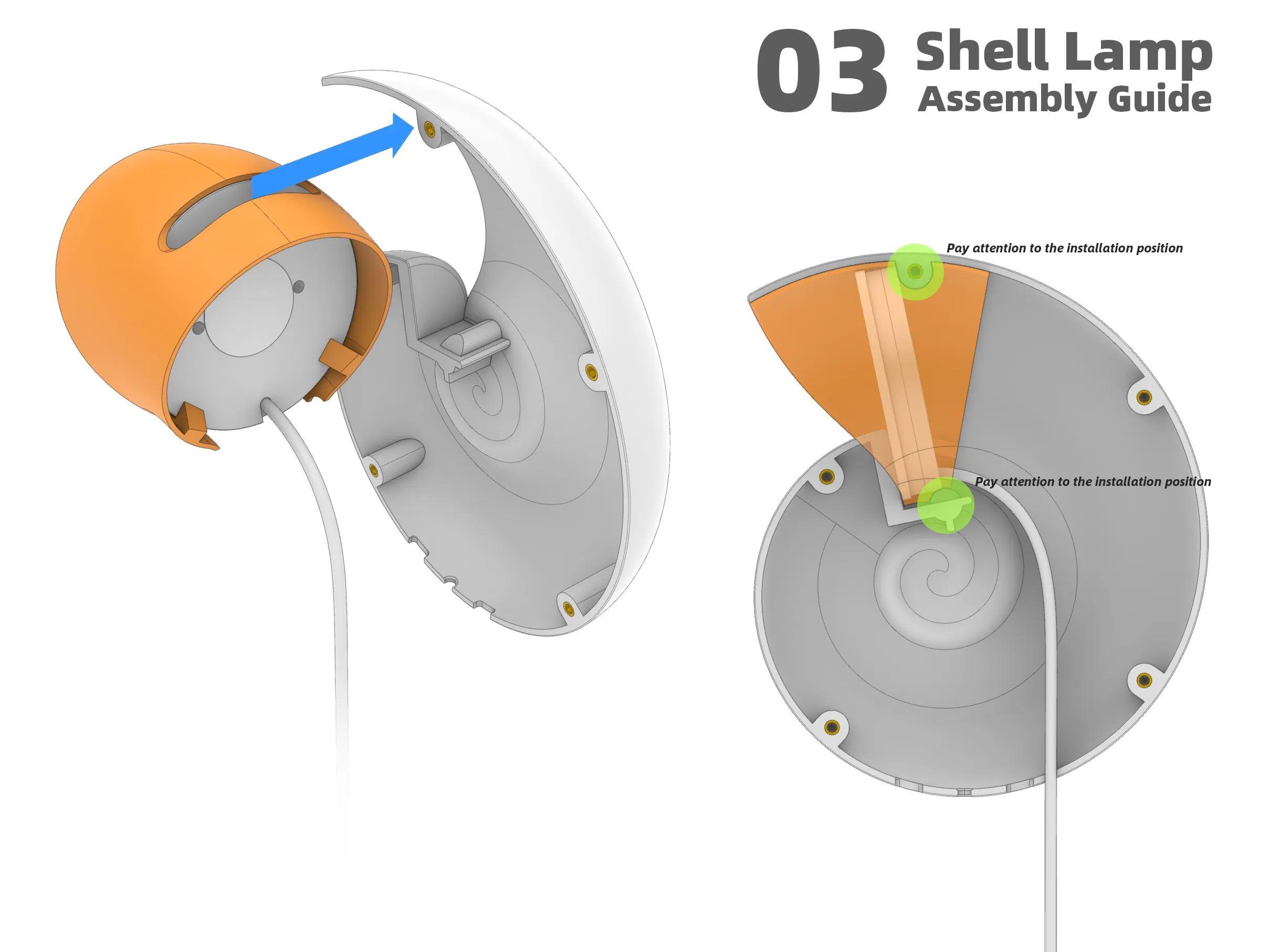 Shell Lamp V2.0 - Free 3D Print Model - MakerWorld