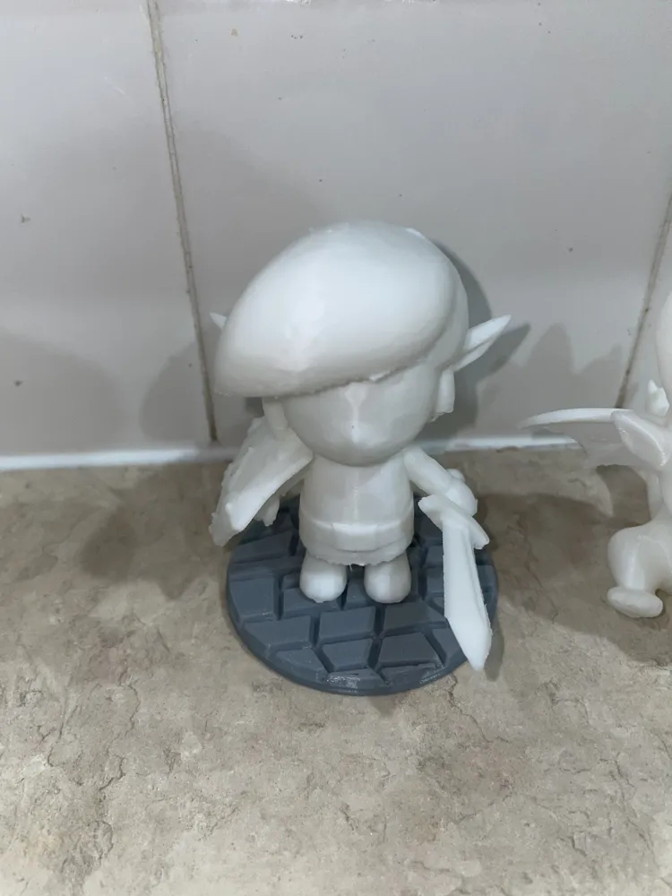 Link figure (Legend of Zelda Link's awakening.) by ModelCraft_Magi ...