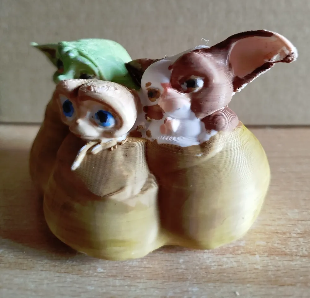 Cute Gizmo E.T. Baby Yoda by Jeryoart - MakerWorld