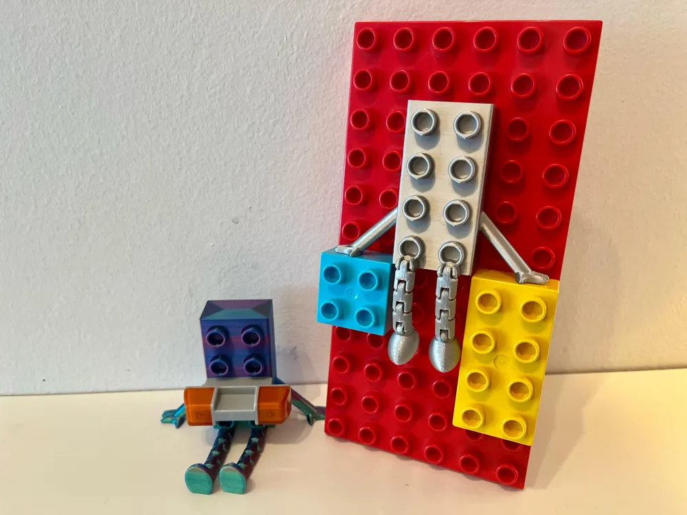 Flexi Brick Buddy - Duplo compatible (no supports) by The Kit Card Guy ...