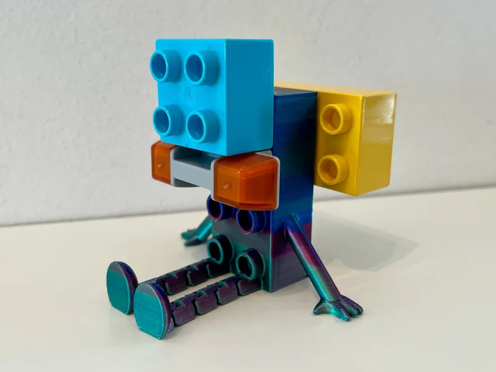 Flexi Brick Buddy - Duplo compatible (no supports) by The Kit Card Guy ...