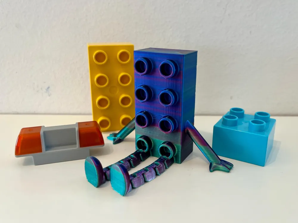 Flexi Brick Buddy - Duplo compatible (no supports) by The Kit Card Guy ...