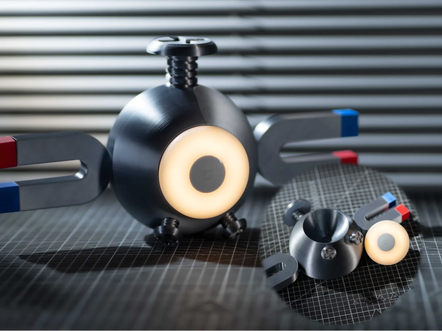 081 Magnemite 小磁怪 Mijia Bedside Lamp 2 Skin by IkedaMakerWorld ...