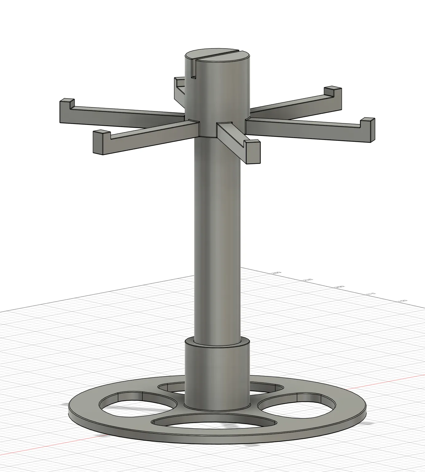 Spinning keychain display stand customizable by Tinker Link MakerWorld ...