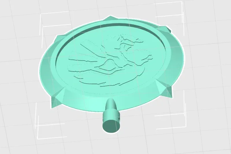 Earth Tiger Armor Summoner Energy Crystal by 铠甲勇士 - MakerWorld