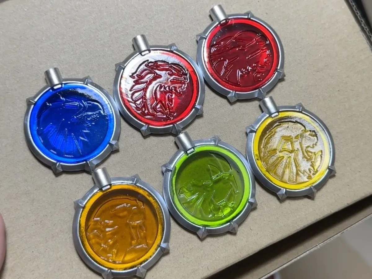 Earth Tiger Armor Summoner Energy Crystal by 铠甲勇士 - MakerWorld