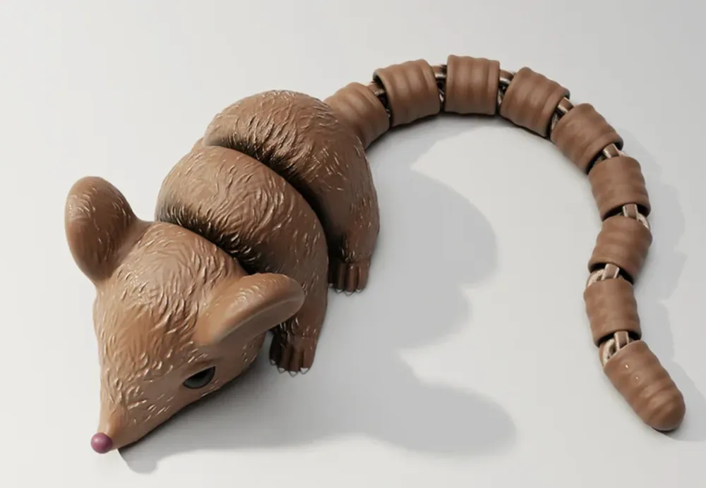 Flexi Mouse by MacaroniTaco MakerWorld: Download Free 3D Models