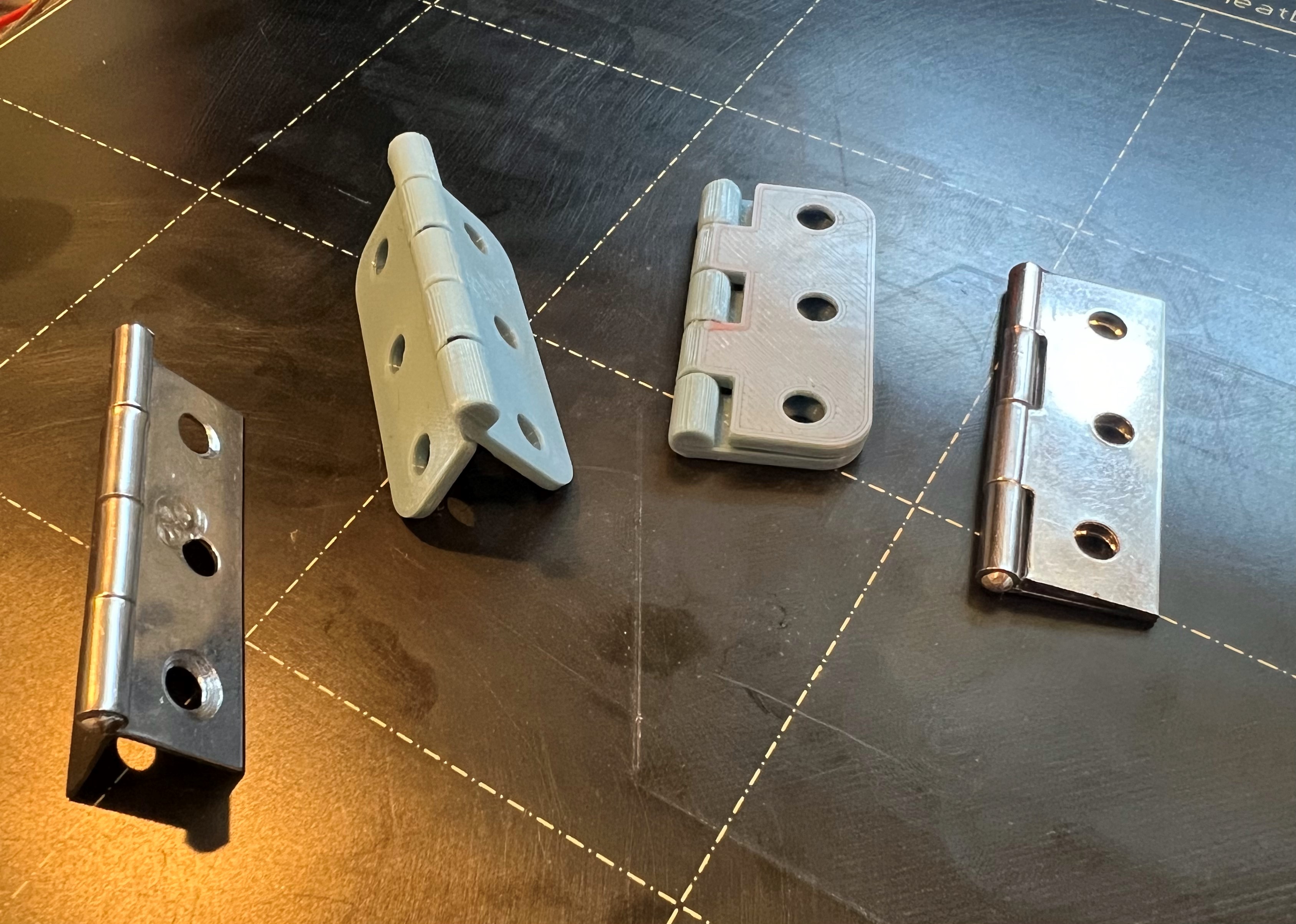 Print-in-Place Simple Hinge (no supports needed) by ModelCraft_Magi ...