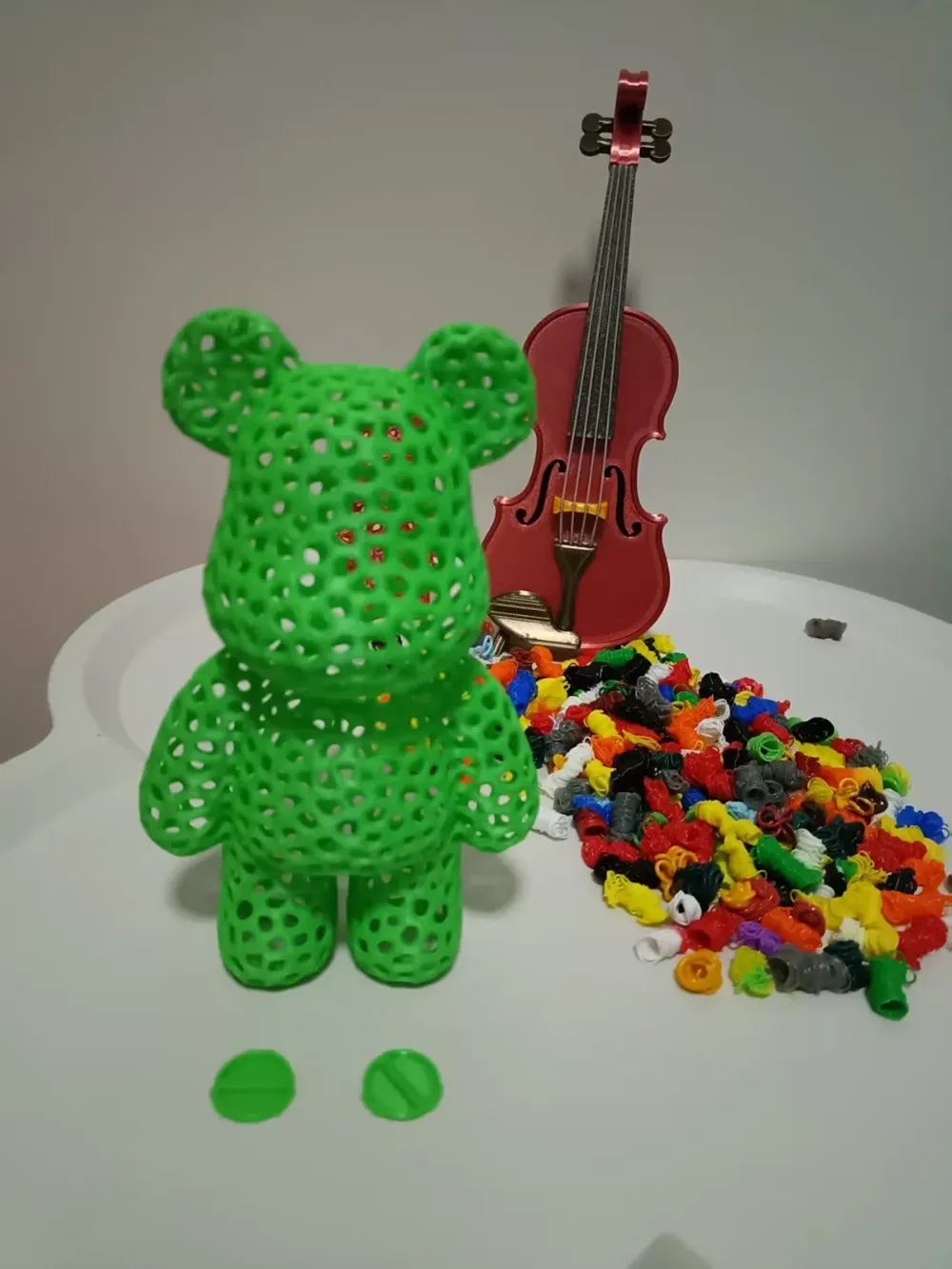 Modelo de oso de bambú hueco por Myingyan - MakerWorld