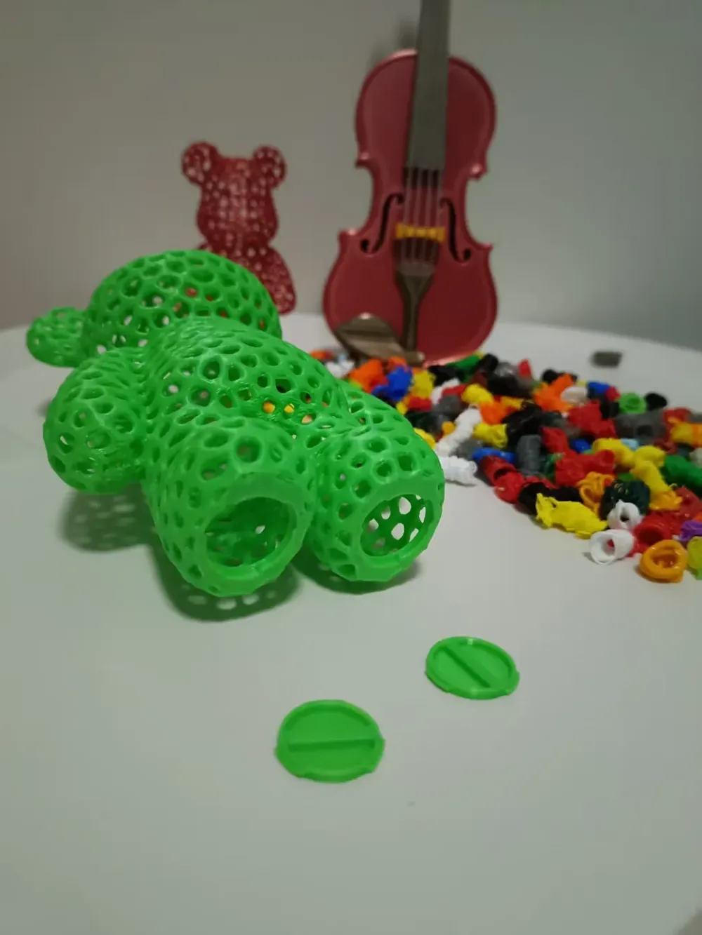 Modelo de oso de bambú hueco por Myingyan - MakerWorld