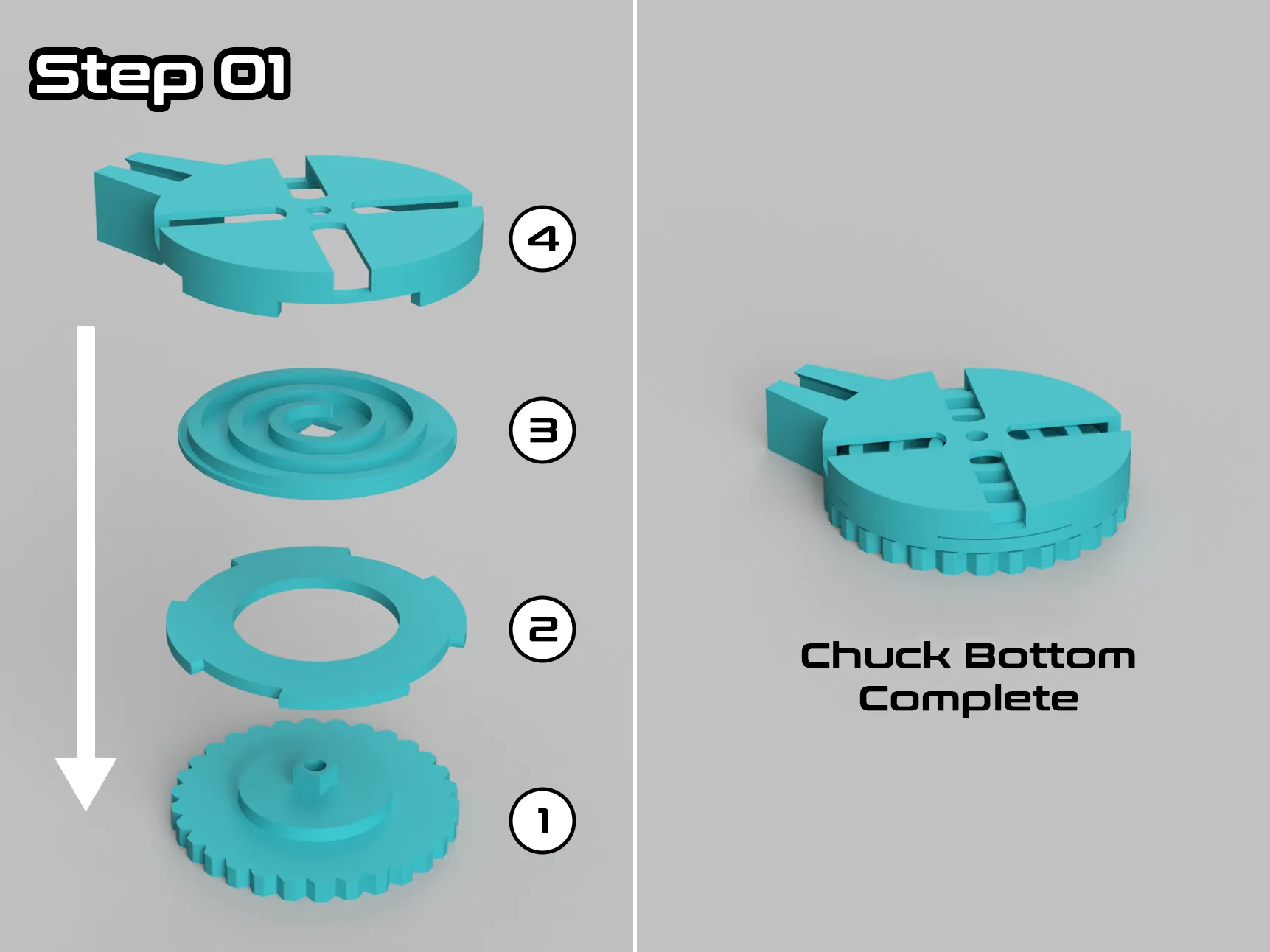 miniVICE X2-Series - Modular mini painting handle by Chito MakerWorld ...