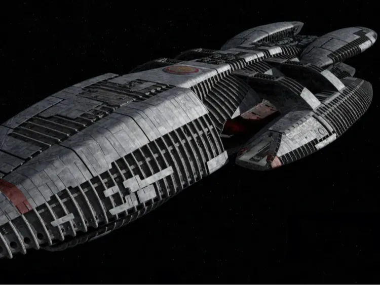 Jupiter Class Battlestar by VonNebula - MakerWorld