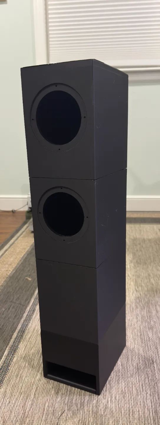 Dual 4 Inch Subwoofer Enclosure by SwiftGale - MakerWorld