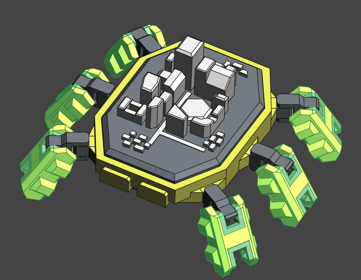 Citadel Crawler - Model Kit - Free 3D Print Model - MakerWorld