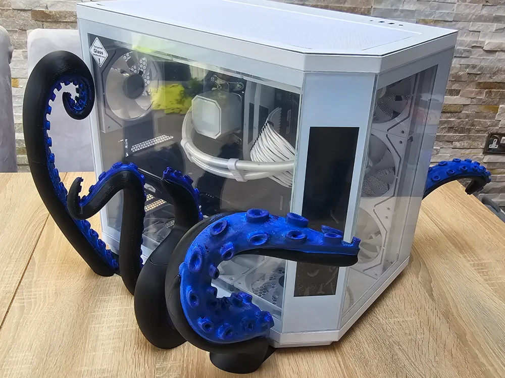 octopus addition to PC case or xbox by basienka123 - MakerWorld