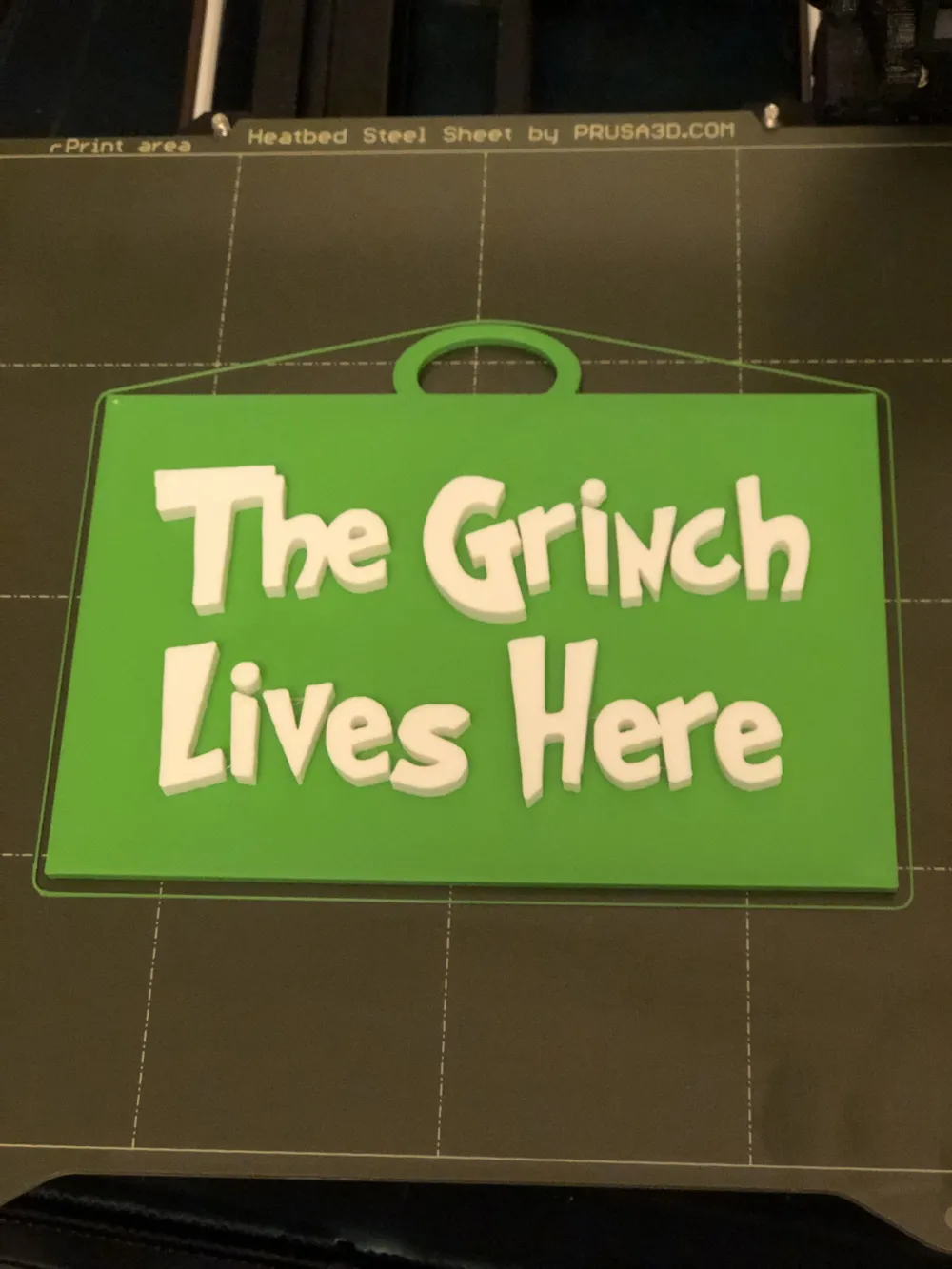 Grinch Sign by printtron_maker - MakerWorld