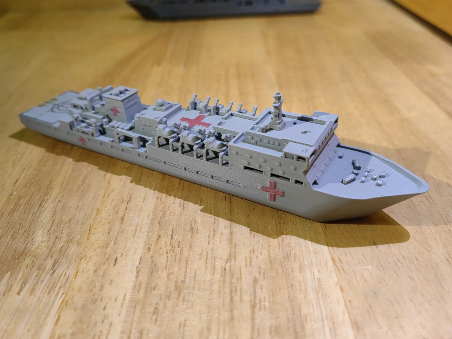 Peace Ark - 866 medical ship -- Length 168, Material 32 grams by 天门计划 ...
