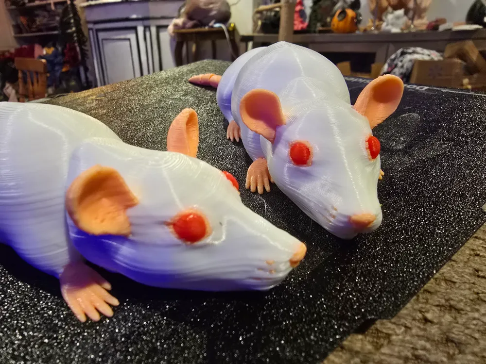 Realistic articulated rat by Vmprjessie MakerWorld: Download Free 3D Models