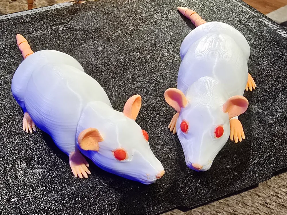 Realistic articulated rat by Vmprjessie MakerWorld: Download Free 3D Models