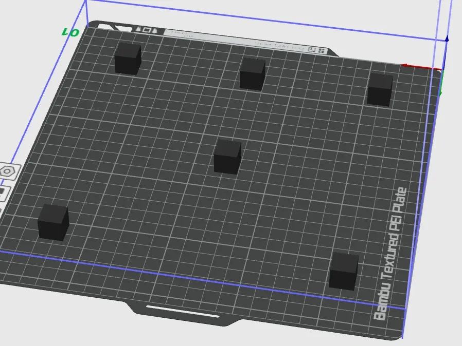 Varying layer counts demonstrate layer line effects and facilitate bed ...