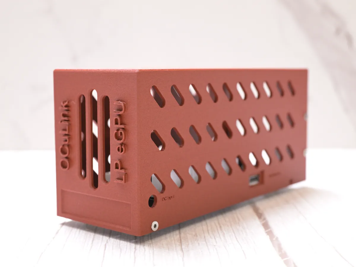 OCulink Mini EGPU Case with RTX 4060 LP - Free 3D Print Model - MakerWorld