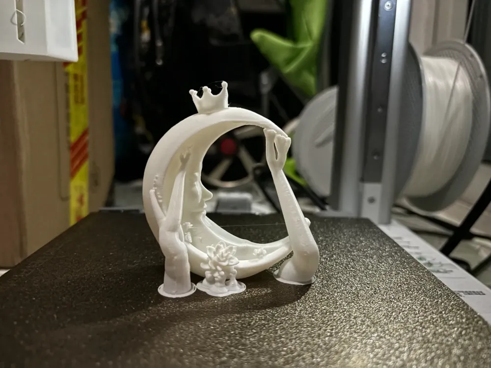 Chang'e Flies to the Moon [Mythological Story] Print-in-Place by 库尔勒 MakerWorld: Download Free ...