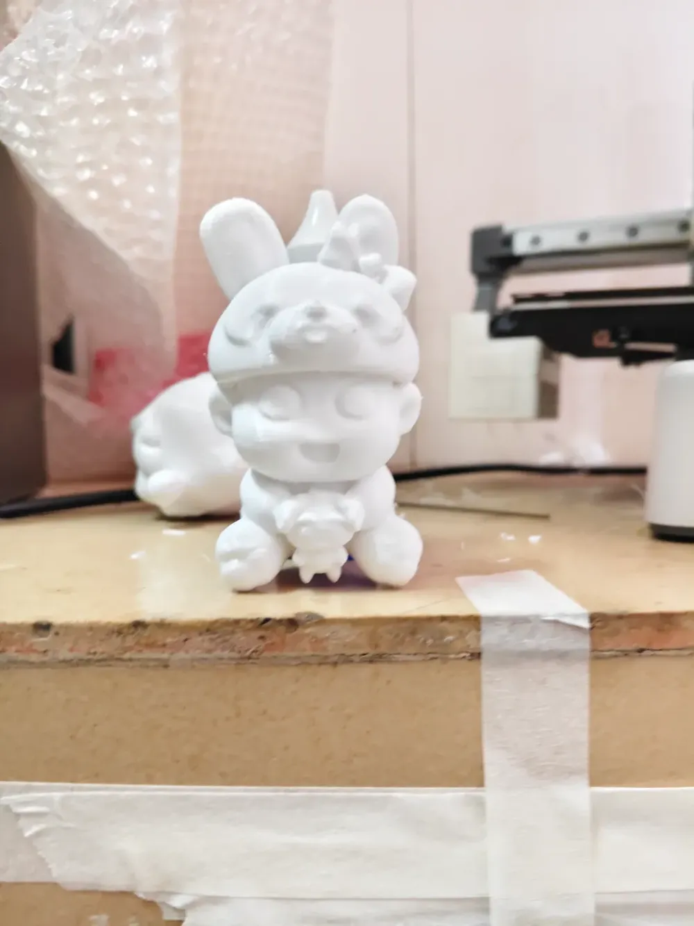 Crayon Shin-chan cosplay bunny by Knitted toys - MakerWorld