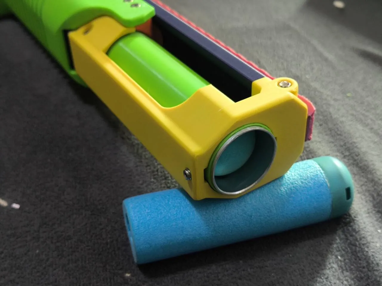 【Billet】Pump-action launcher module (SillyShell) - Free 3D Print Model ...