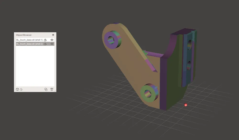 HeroMe_Gen4 Alt BL Touch Mount (x-stop fix) - fix Remixed by user ...