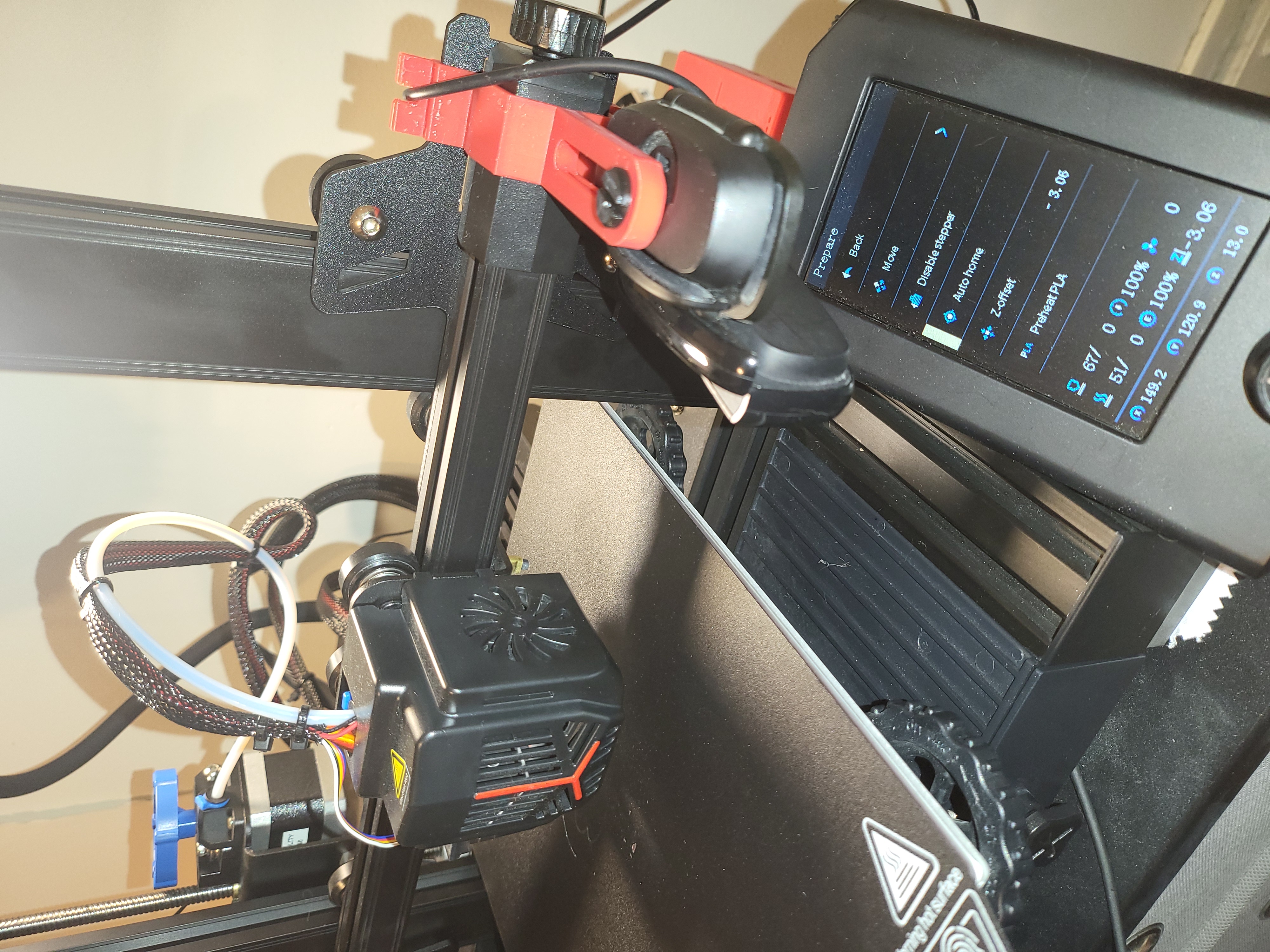 Ender 3 V2 Neo X轴摄像头支架 来自 Dimensional_Whi MakerWorld：免费下载 3D 模型