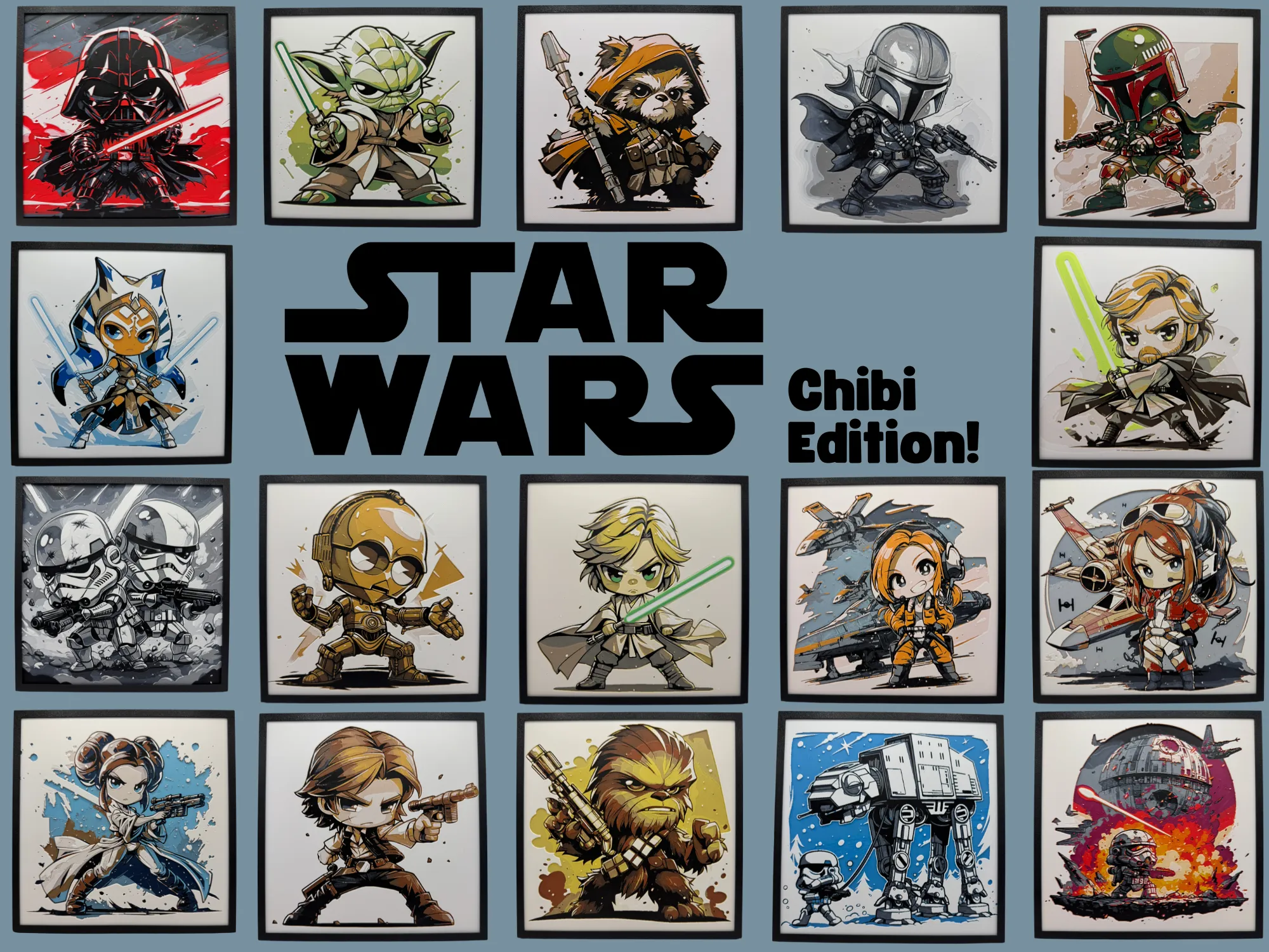 Storm Troopers - Chibi Edition - Free 3D Print Model - MakerWorld