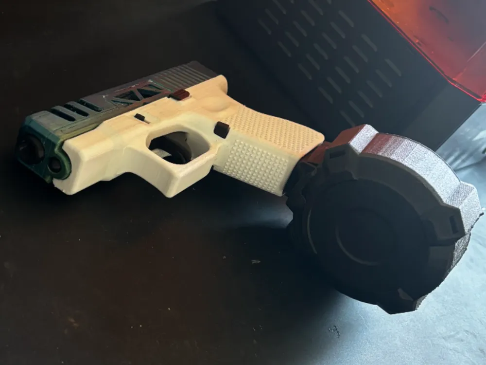 drum mag for @iczfirz's subcompact pistol fidget by sir prints-alot ...