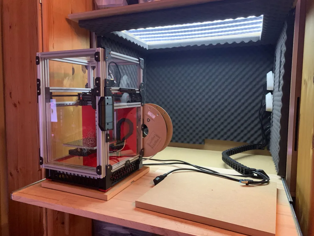 Custom 3D Printer Enclosure for Closet Integration by BreexlyMakerWorld ...