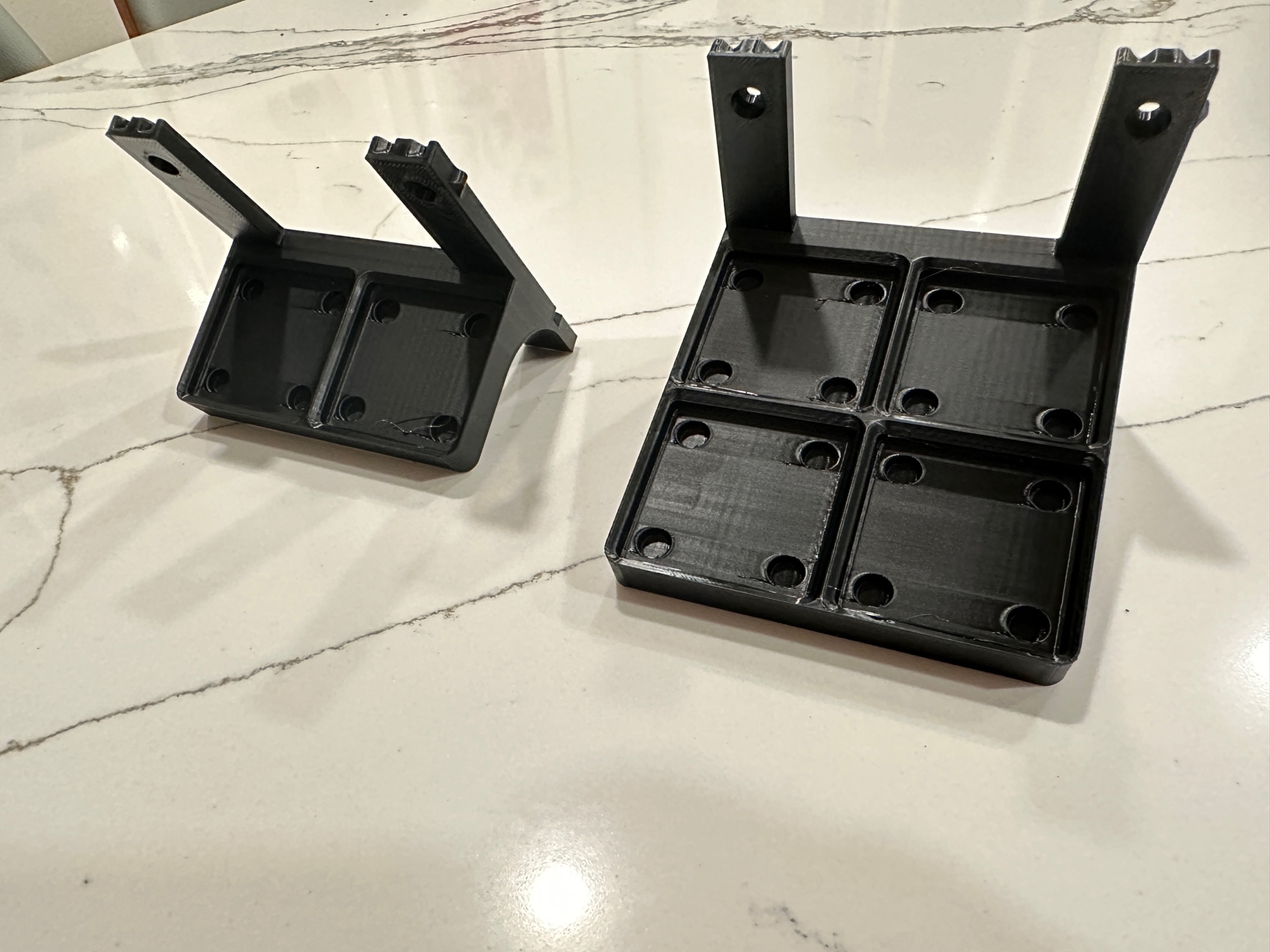 Gridfinity wall mount 1x2 and 2x2 by ModelCraft_Magi - MakerWorld