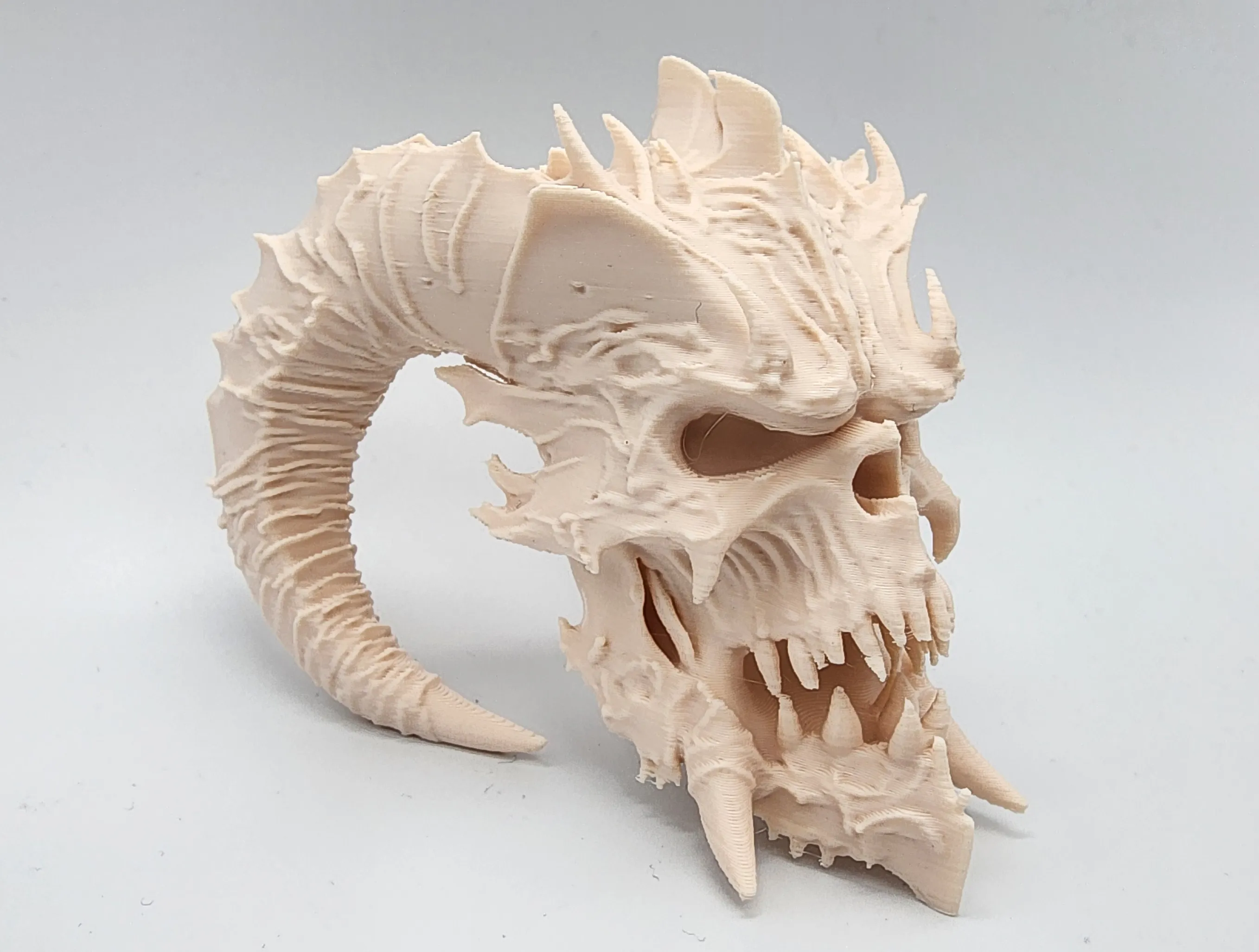 Big-Horn Demon Skull by Triple G Workshop MakerWorld: Download Free 3D ...