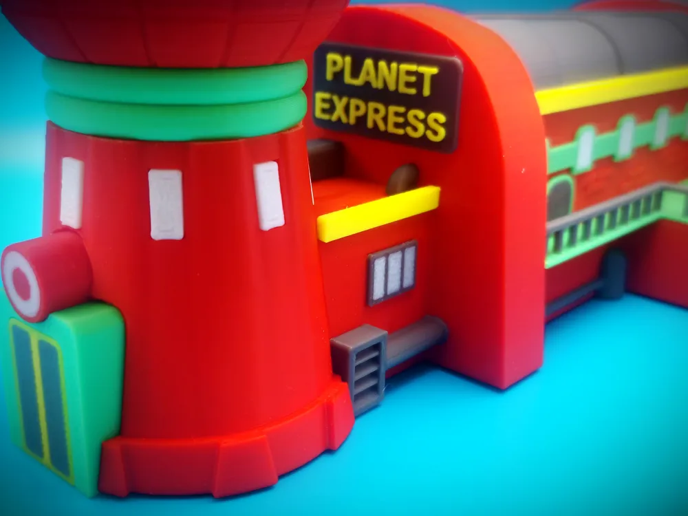 CAJA FUTURAMA - PLANET EXPRESS por Savy MakerMakerWorld: Descarga Modelos 3D Gratuitos